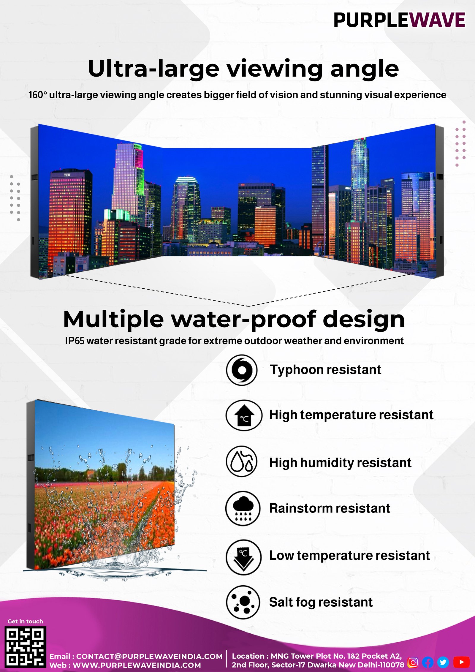 Active Led Display System cobalt 4